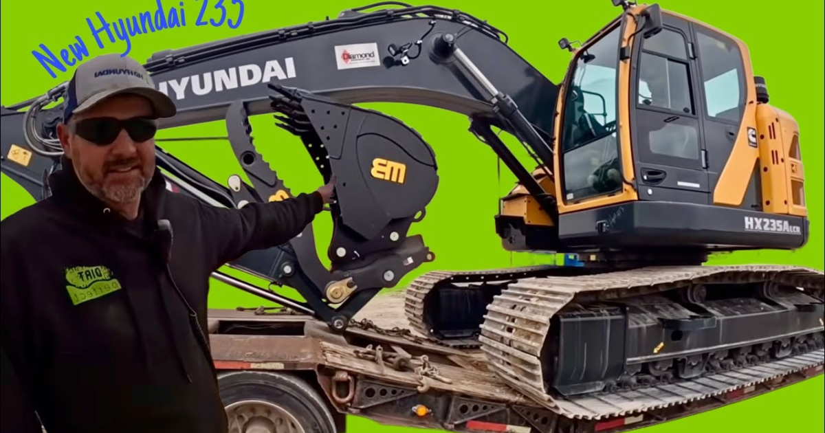 Dirt Perfect Bittersweetly Trades HX210AL for a HX235ALCR | HD Hyundai ...