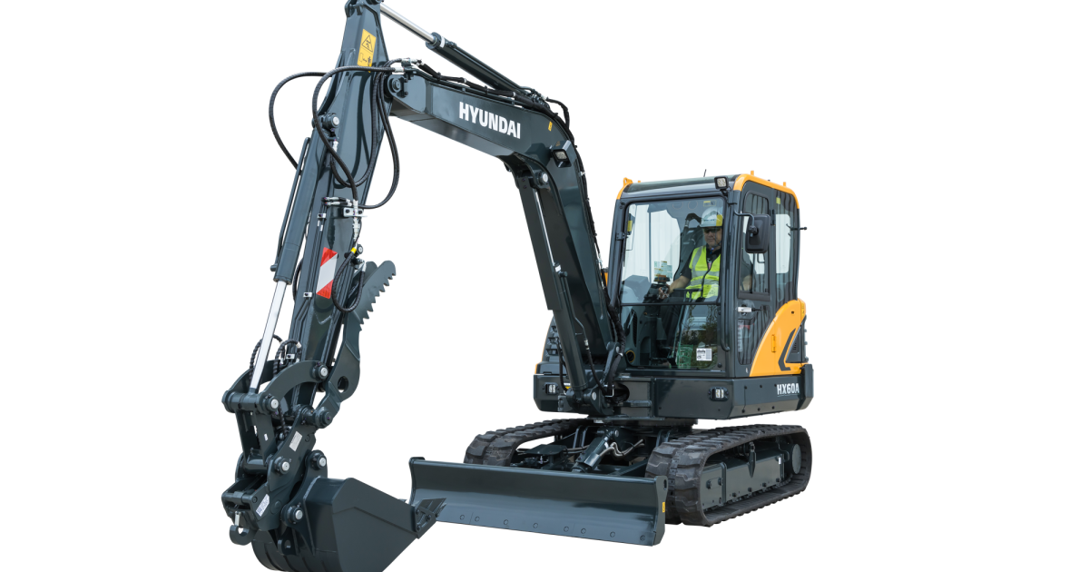 Hyundai CE North America | HX60A Compact Excavator