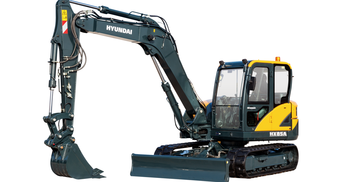 Hyundai CE North America | HX85A Compact Excavator
